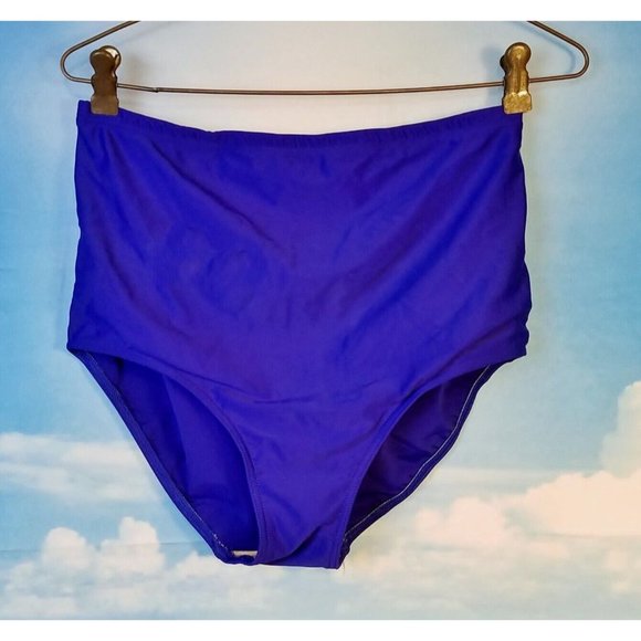 Unbranded | Swim | Deep Blue Womans Bathing Swim Suit High Waist ...